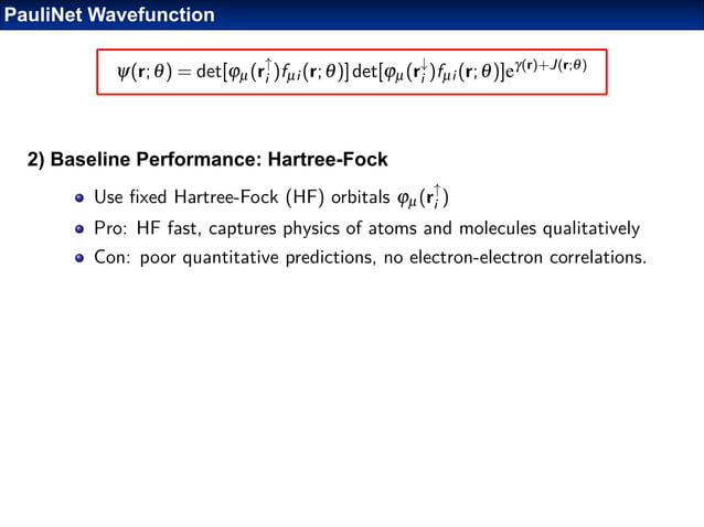 Solving physics many-body problems with deep learning | PDF | Chemistry | Science