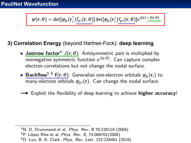 Solving physics many-body problems with deep learning | PDF | Chemistry | Science