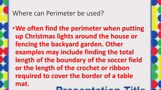 Perimeter | PPT