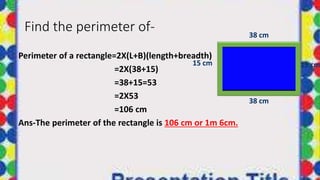 Perimeter | PPTX