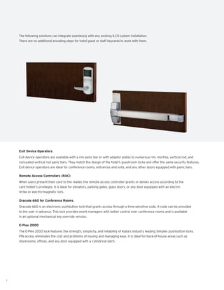 Perimeter facility-access-hardware | PDF