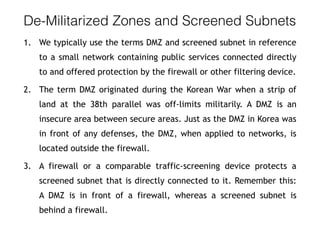 CNIT 140: Perimeter Security | PDF