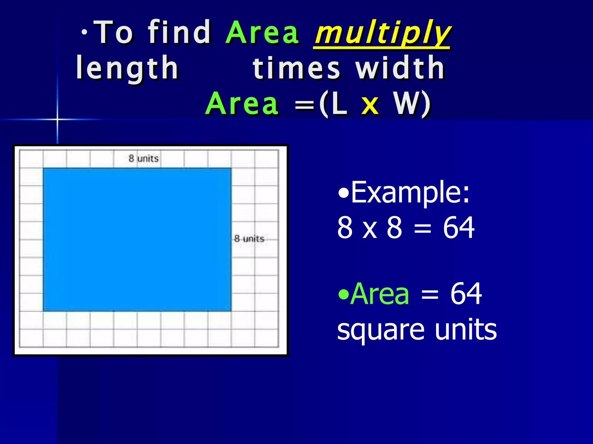 Perimeter and area | PPT