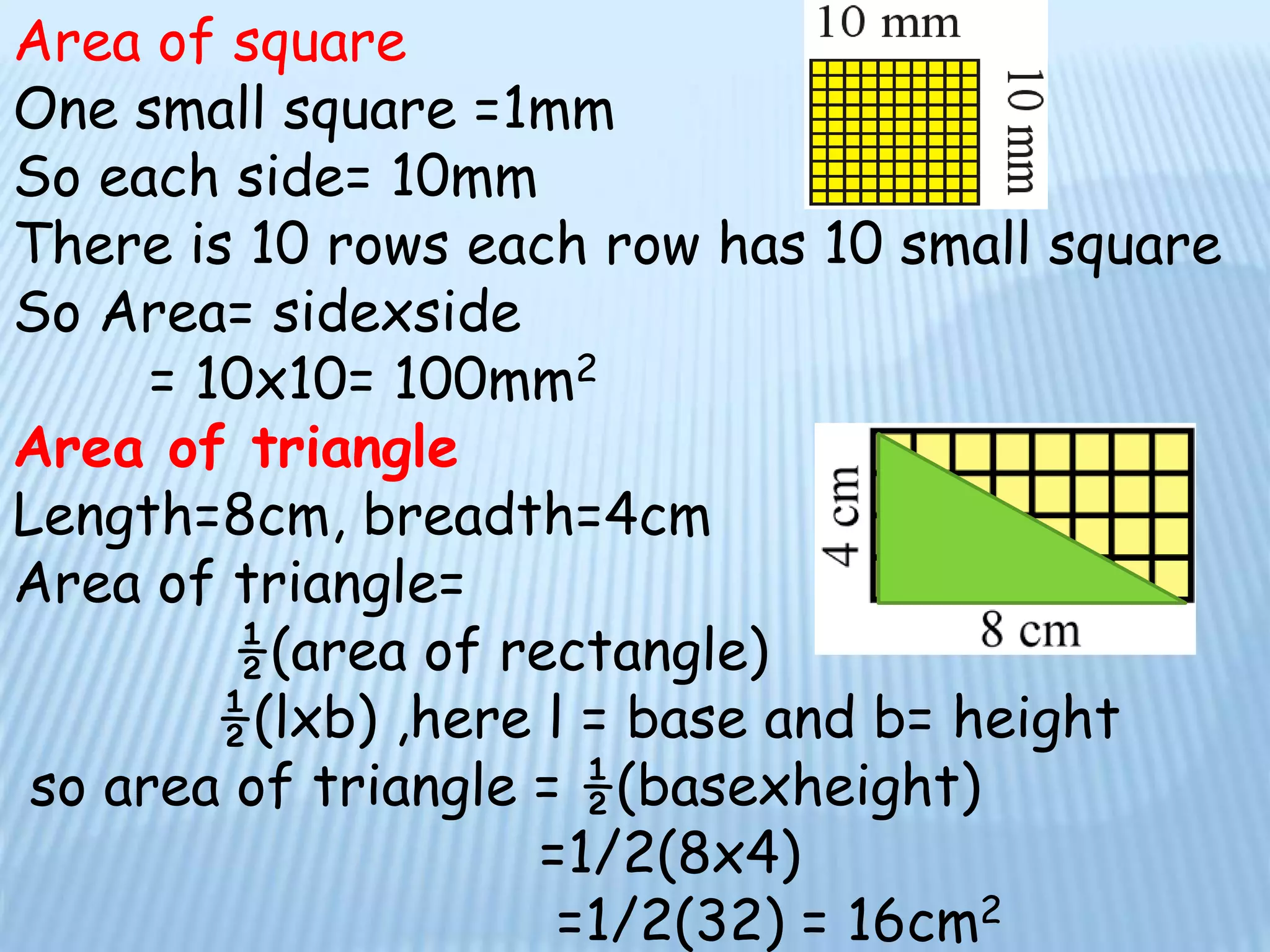 Perimeter and area 1 | PPTX