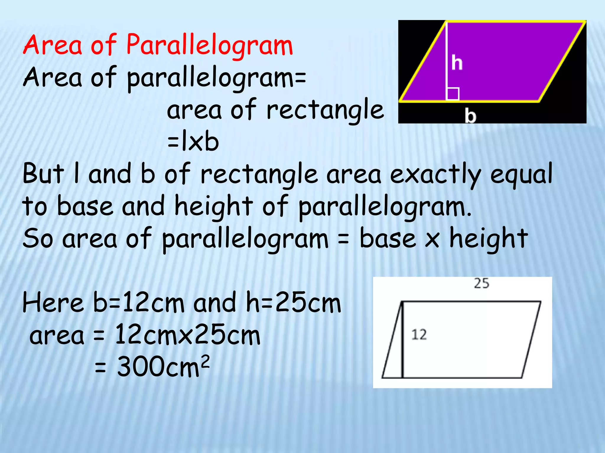 Perimeter and area 1 | PPTX