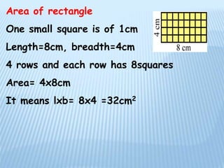 Perimeter and area 1 | PPTX