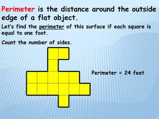 Perimeter and area 1 | PPTX