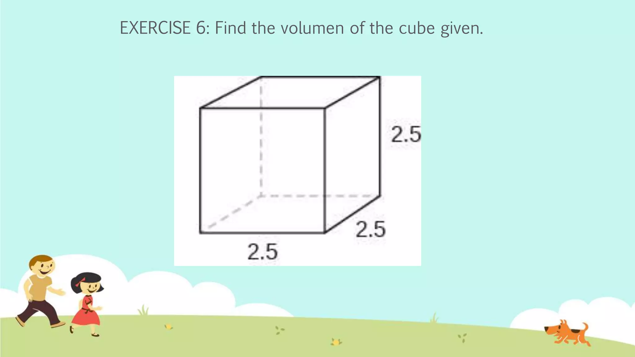 Perimeter and area ppt exercises to practice in class | PPTX