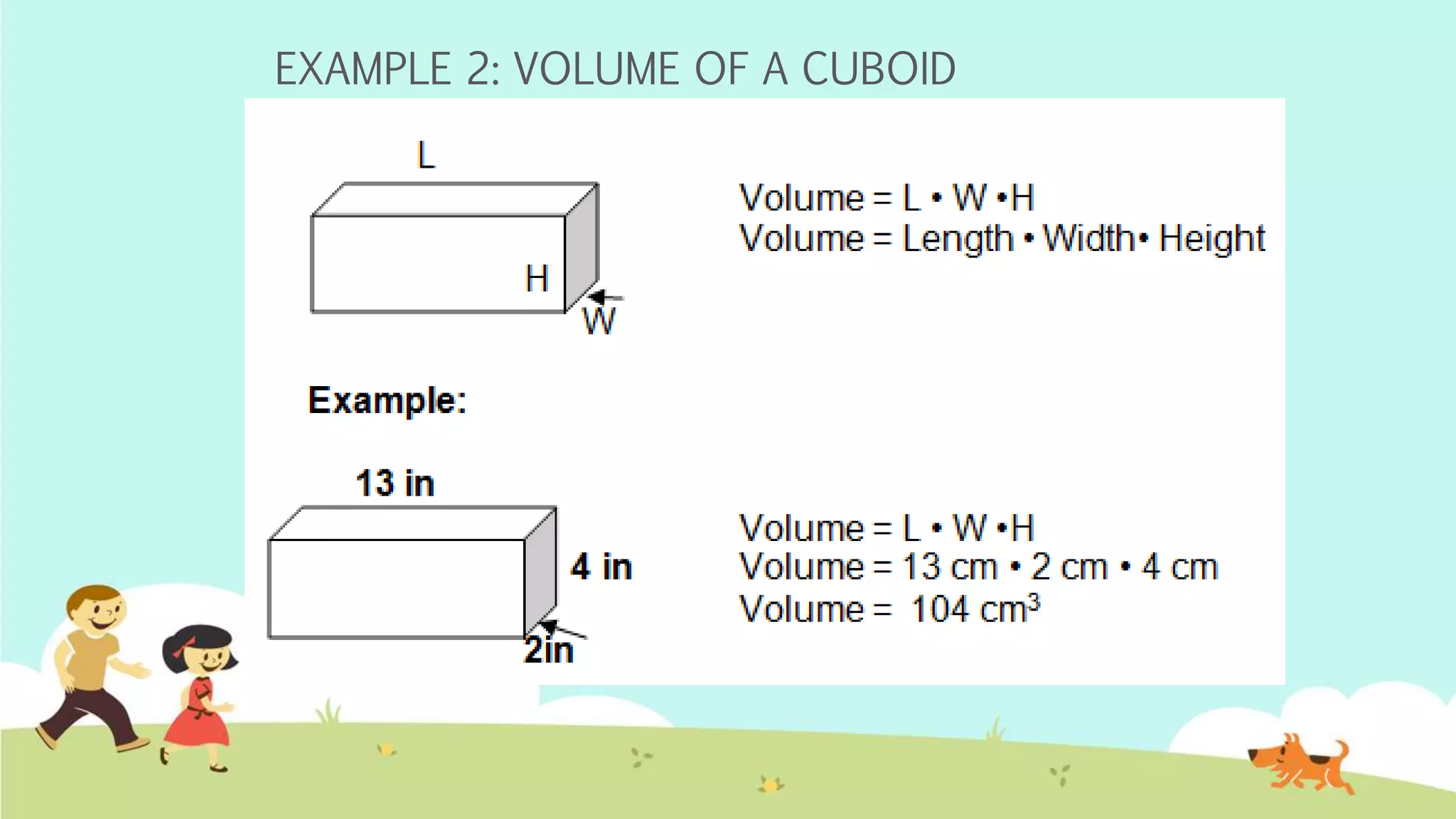 Perimeter and area ppt exercises to practice in class | PPTX