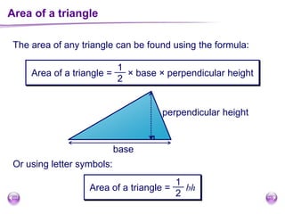 Perimeter, area and volume | PPT