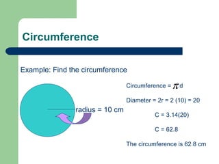 Circumference Example