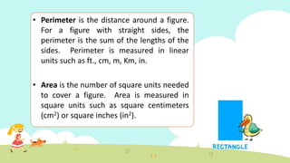Perimeter & area presentation | PDF