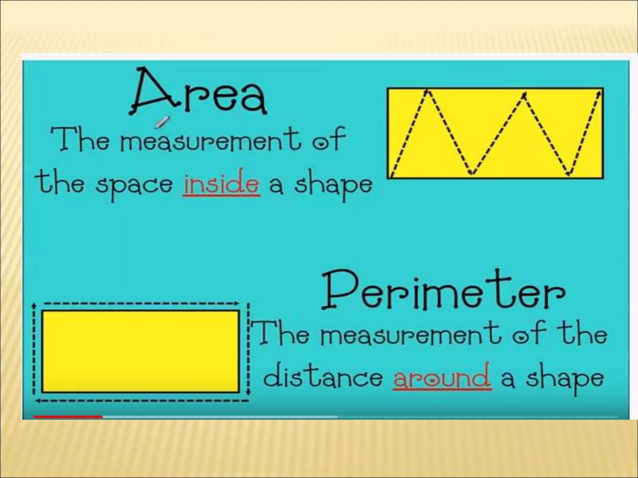 Perimeter (boundary) and area class v | PPT