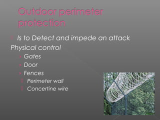 Perimeter control for prison | PPT