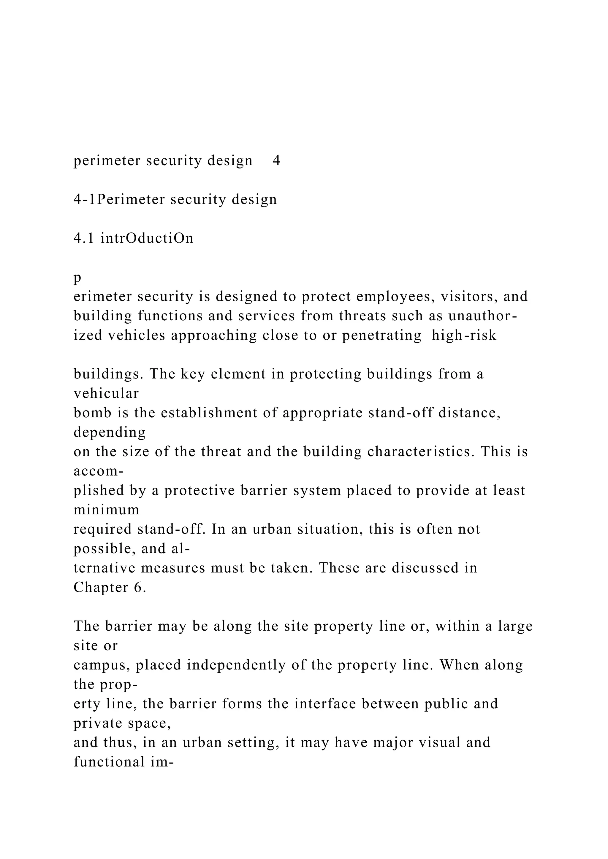 perimeter security design 4 4-1Perimeter security desig.docx | Home ...
