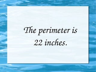 Perimeter test | PPT