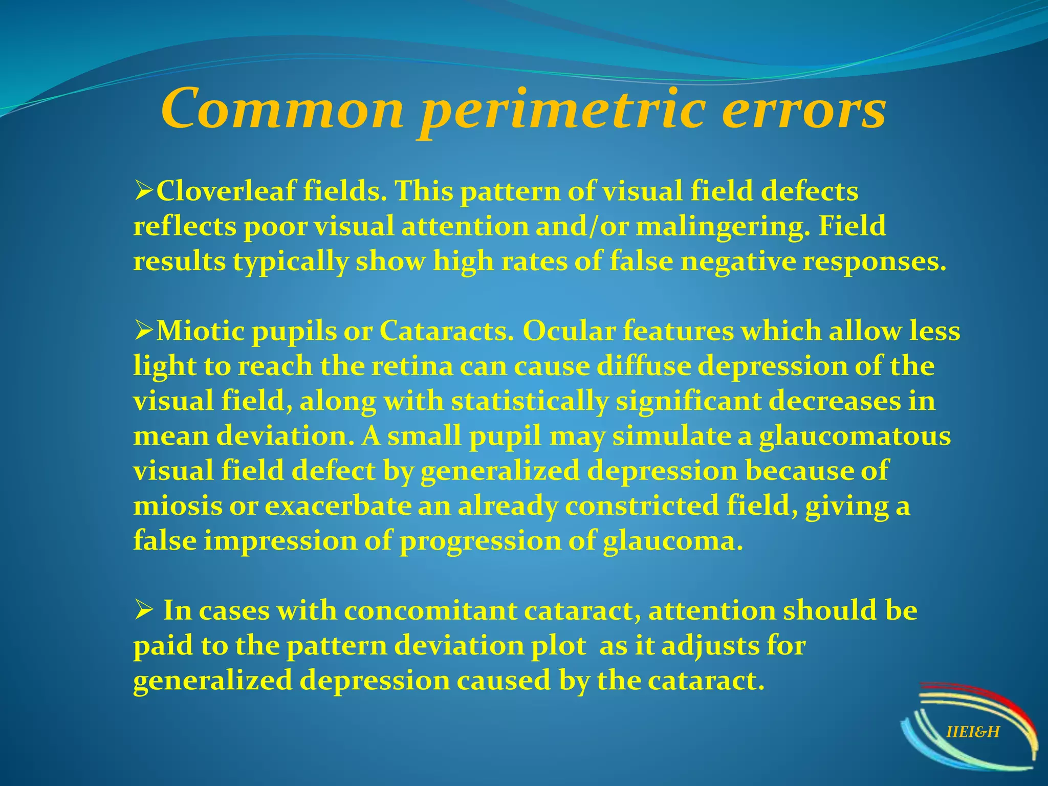 Humphrey visual field analyser (HVFA) | PPTX