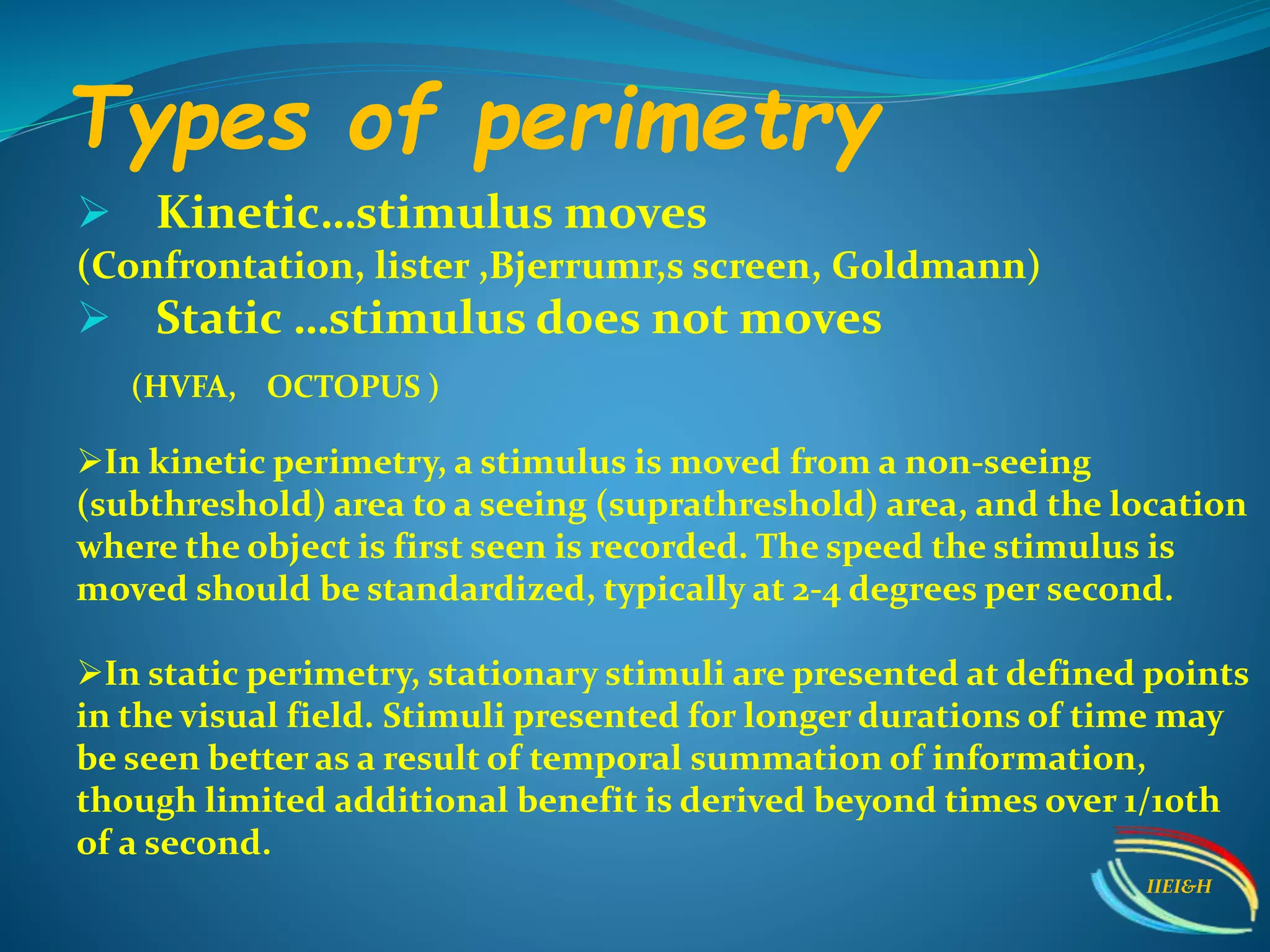 Humphrey visual field analyser (HVFA) | PPTX