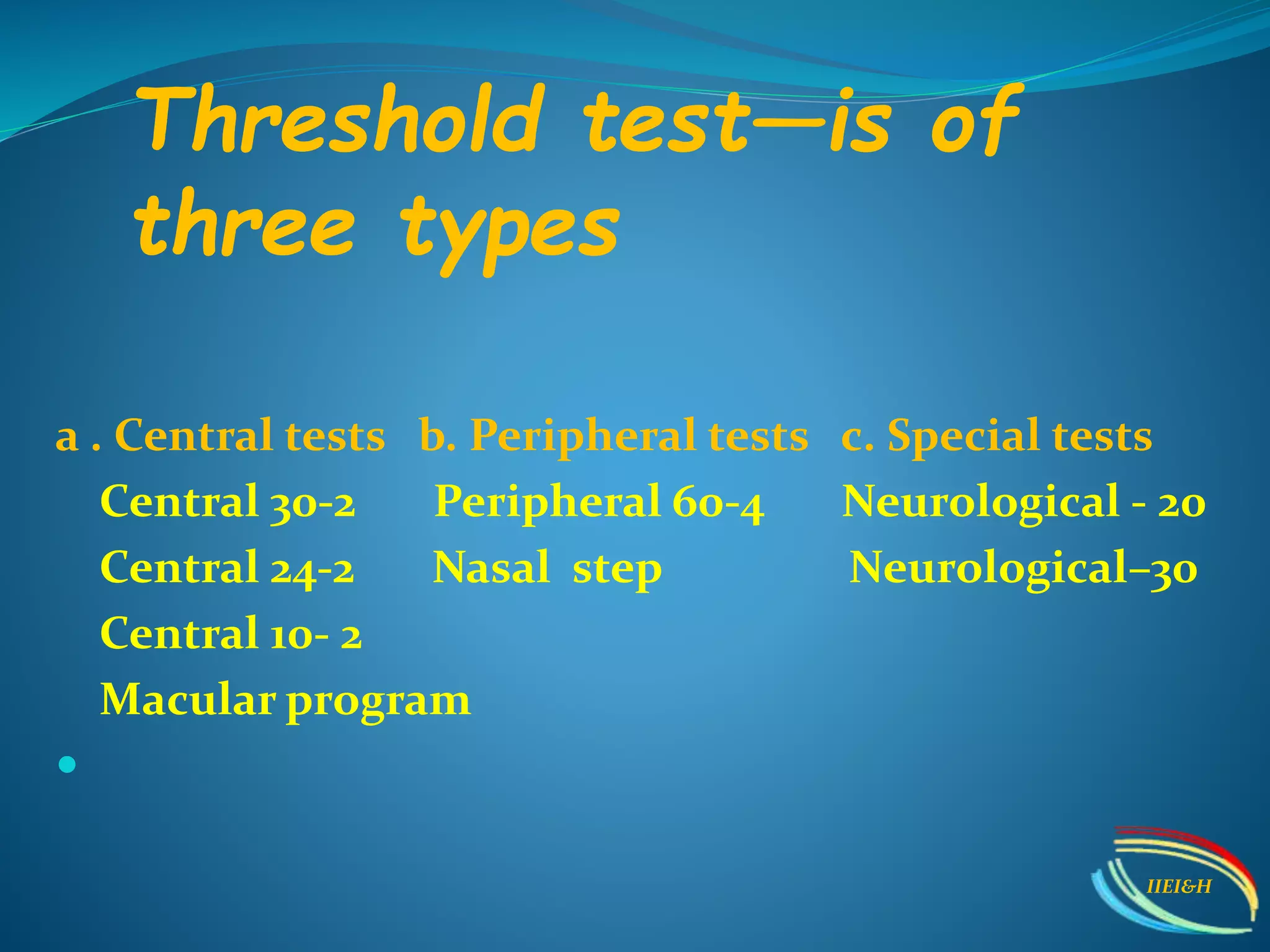 Humphrey visual field analyser (HVFA) | PPTX