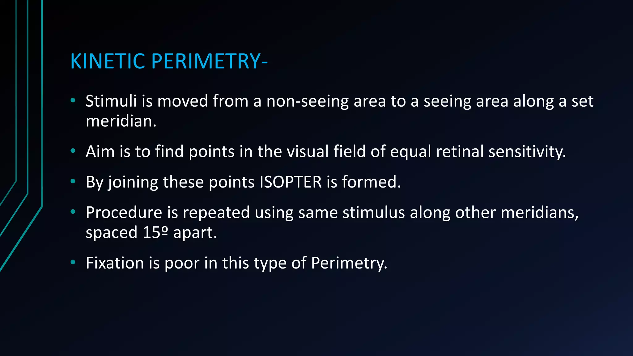 Perimetry | PPTX