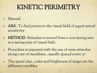 Perimetry | PPTX