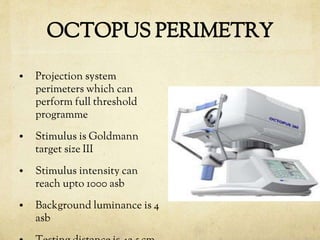 Perimetry | PPTX