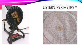 Perimetry by Pandian M, Dept of Physiology, DYPMC, KOP, MH | PPTX