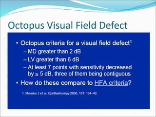 Perimetry is the technique of evaluating the Visual field . | PPT