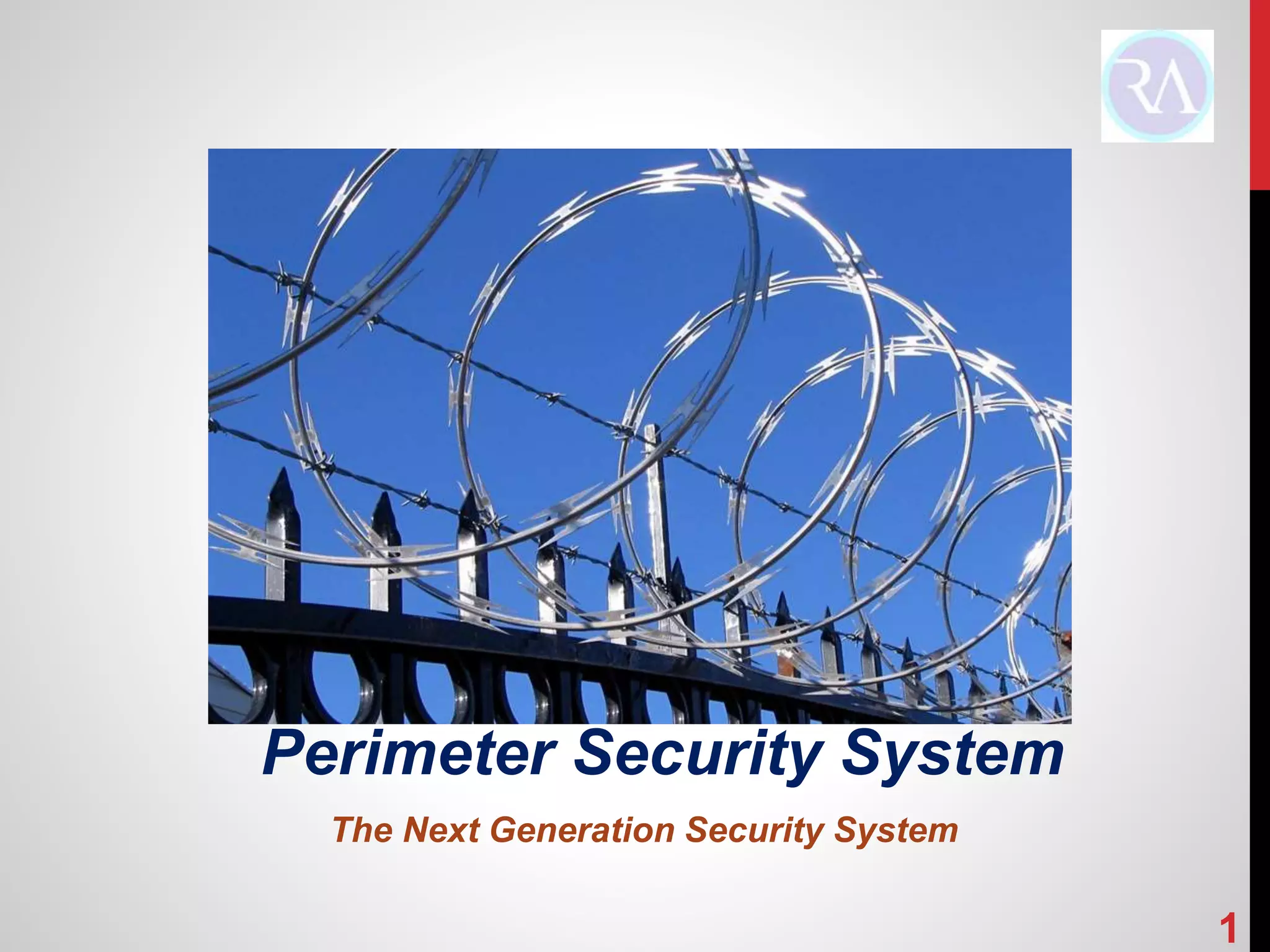 Perimeter security systems | PPTX