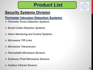 Perimeter security systems | PPTX