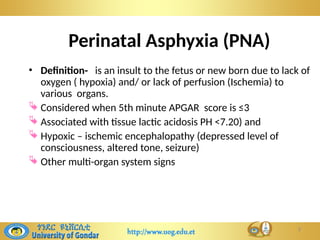 Perinata asphyxia ( PNA)powe point sources | PPT
