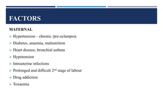 Perinatal asphyxia in Neonatal | PPTX