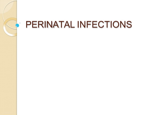 perinatal infection.pptx
