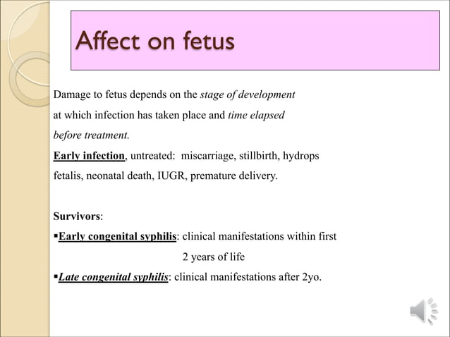 Perinatal infection tratment and complication | PPT