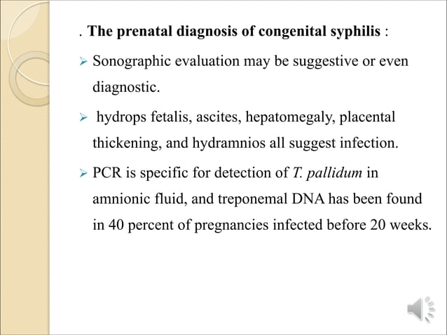 Perinatal infection tratment and complication | PPT