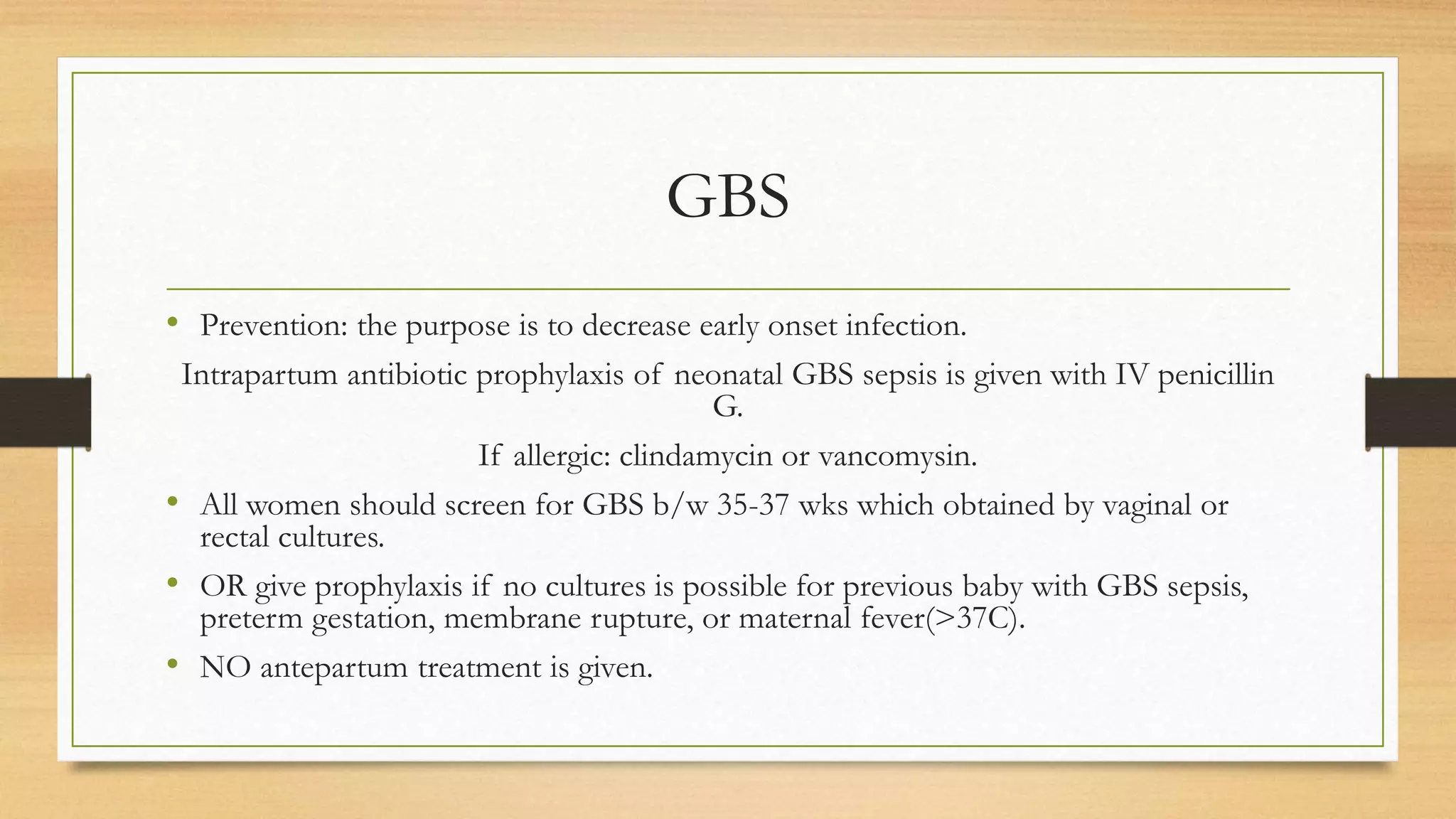 Perinatal infections | PPTX