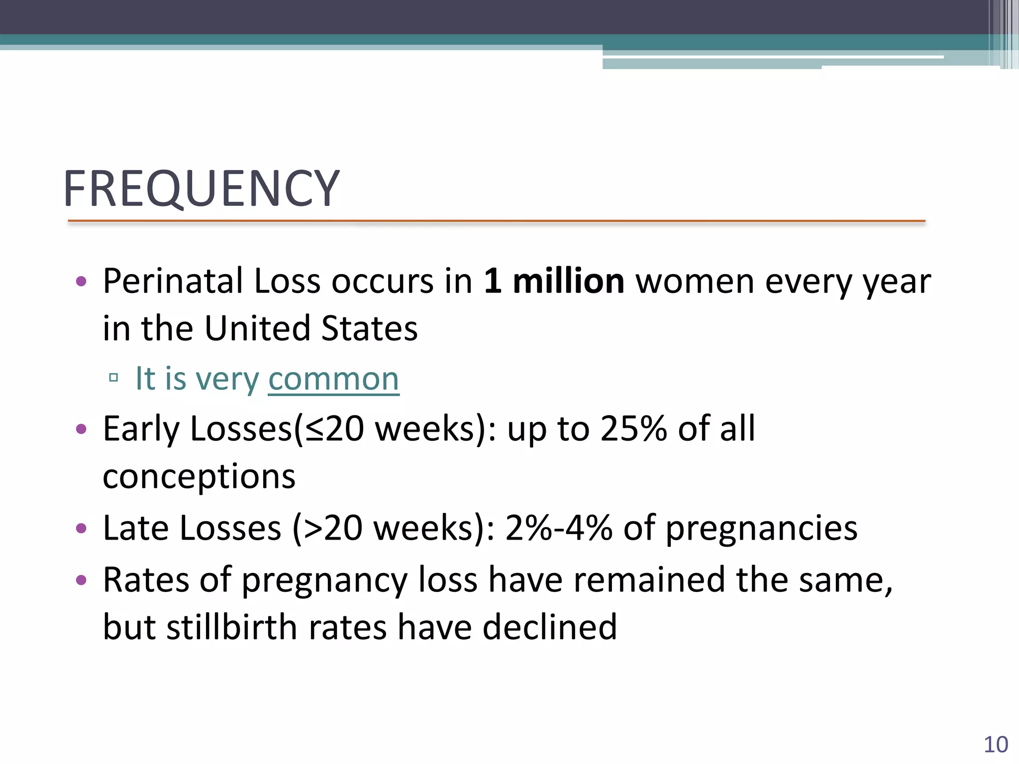 Perinatal Loss And Grief | PPTX