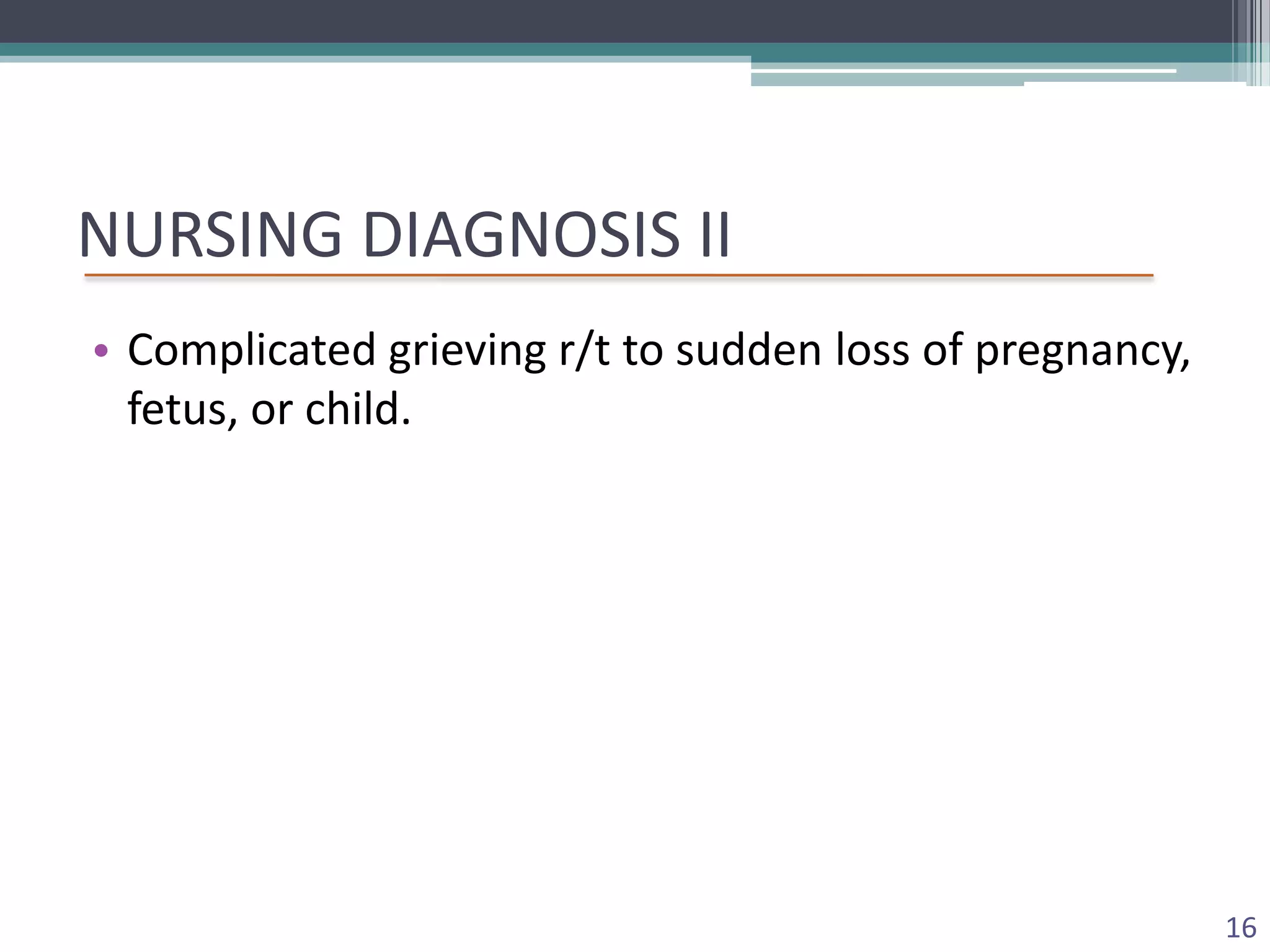 Perinatal Loss And Grief | PPTX