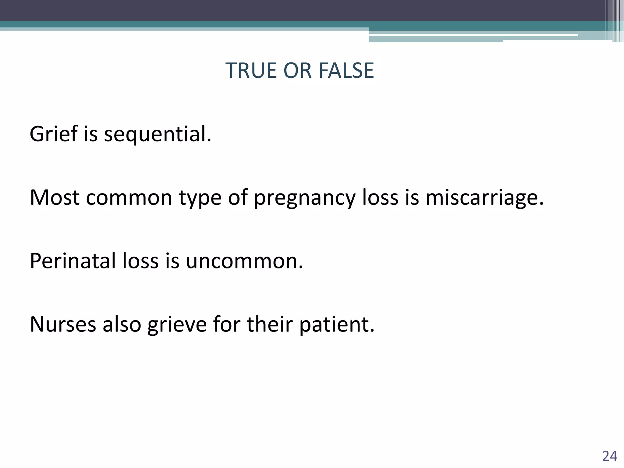 Perinatal Loss And Grief | PPTX