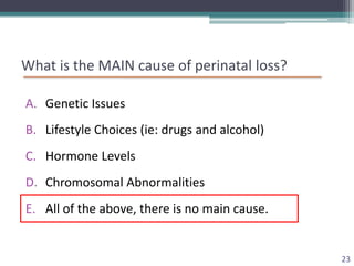 Perinatal Loss And Grief | PPTX