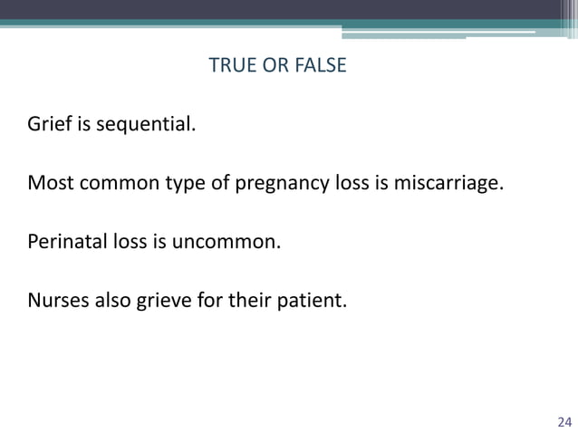 Perinatal Loss And Grief | PPTX