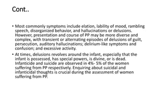 Perinatal mental disorders.. 4th years.pptx