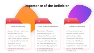 perinatal mortalit.pptx THEORY CLASS FOR UNDERGRADUATES | PPT