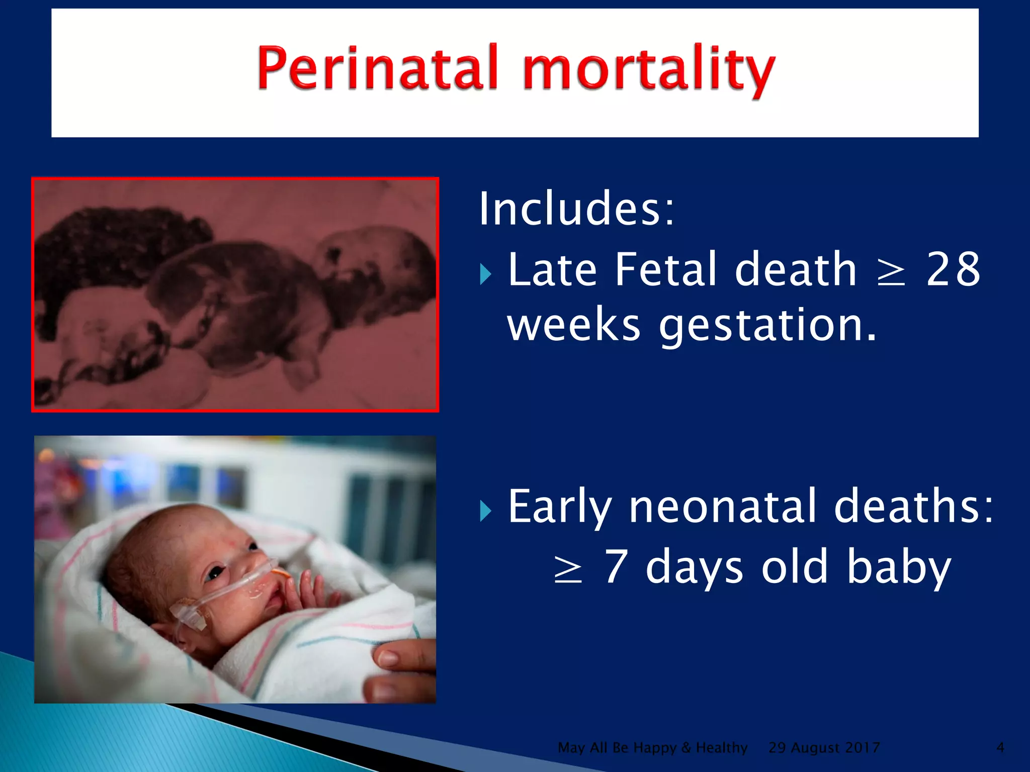Perinatal mortality for 4th year med.students | PDF