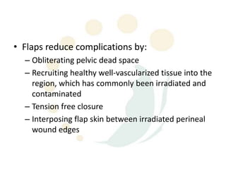Perineal reconstruction | PPTX