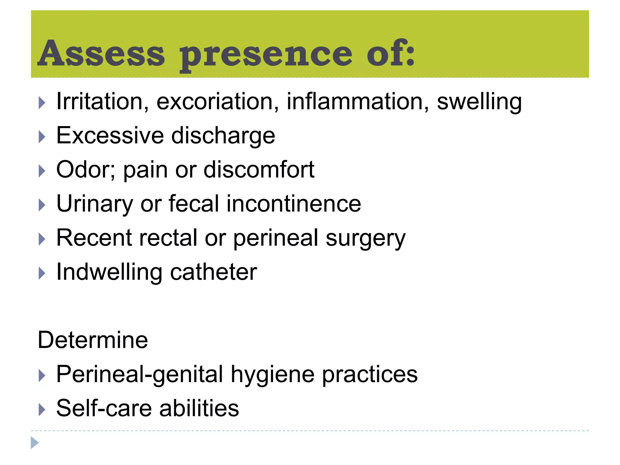 Perineal care | PPTX