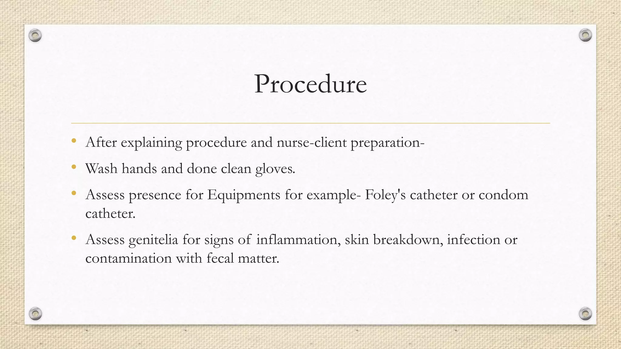Perineal care | PPTX