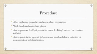 Perineal care | PPTX