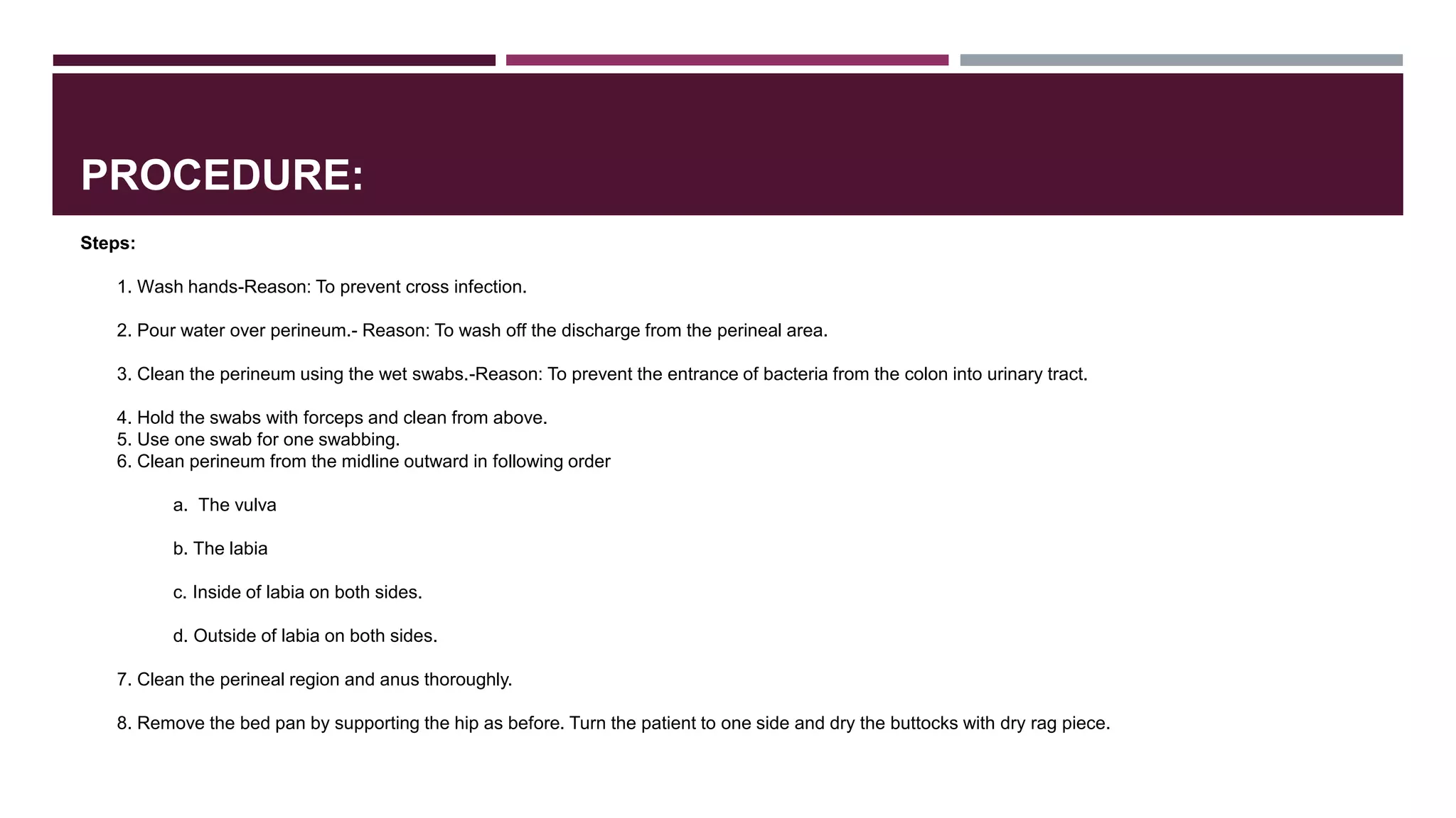 Perineal care | PPTX
