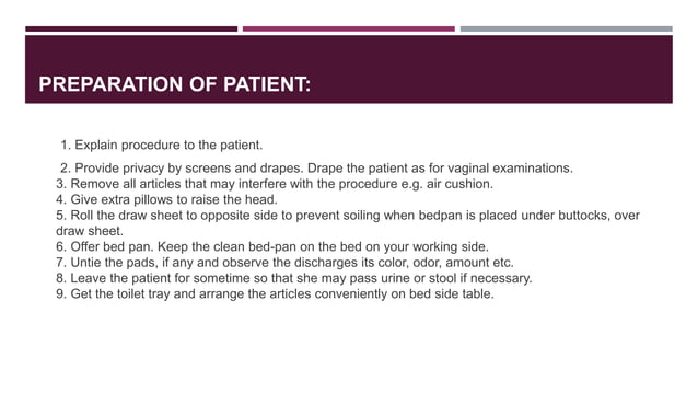 Perineal care | PPTX